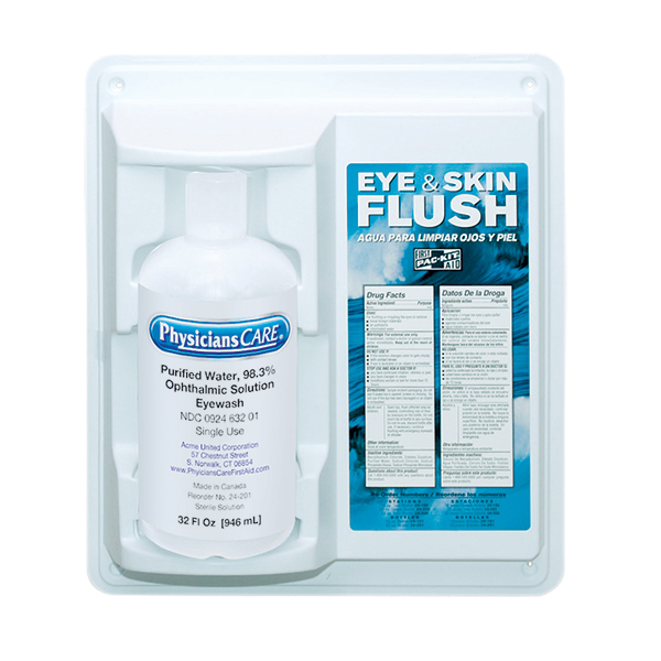 Eye Flush Station, Single (32 oz)
